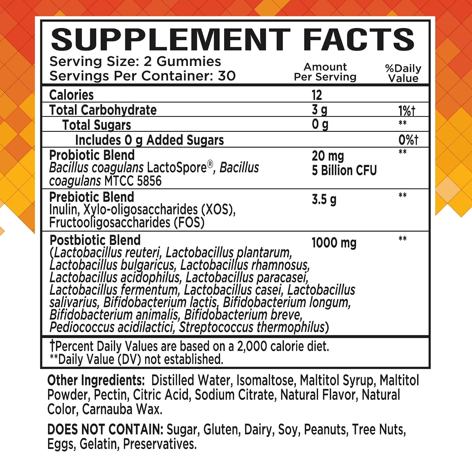 easy to take probiotic supplement
