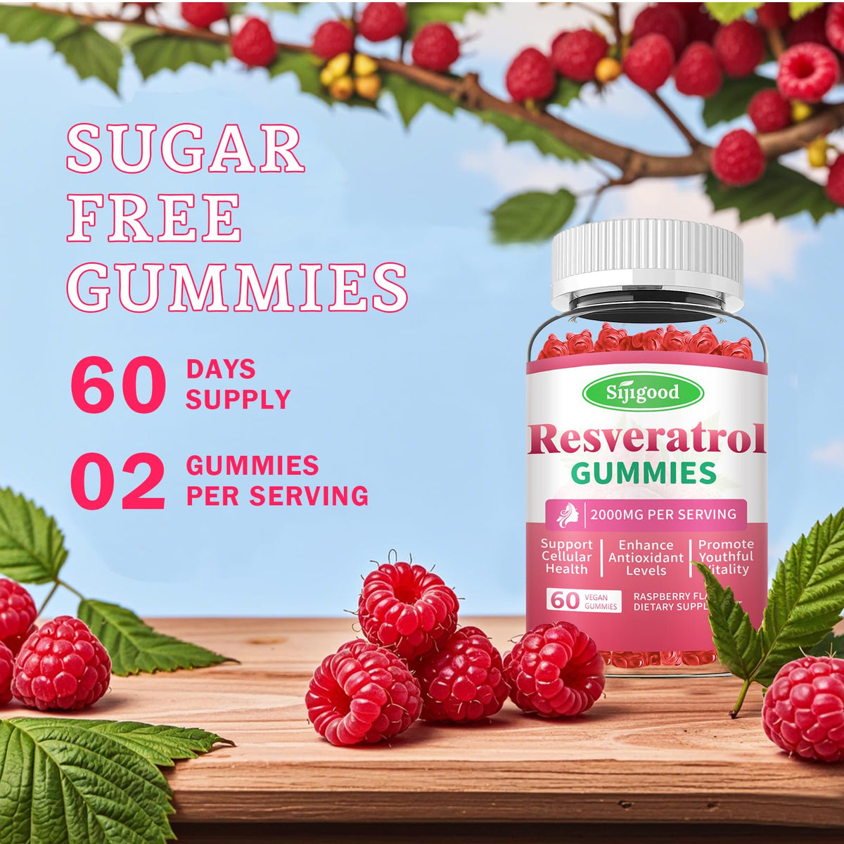 easy to take resveratrol gummy vitamins
