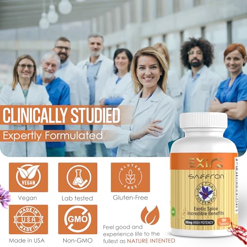 easy-to-take saffron dietary tablets