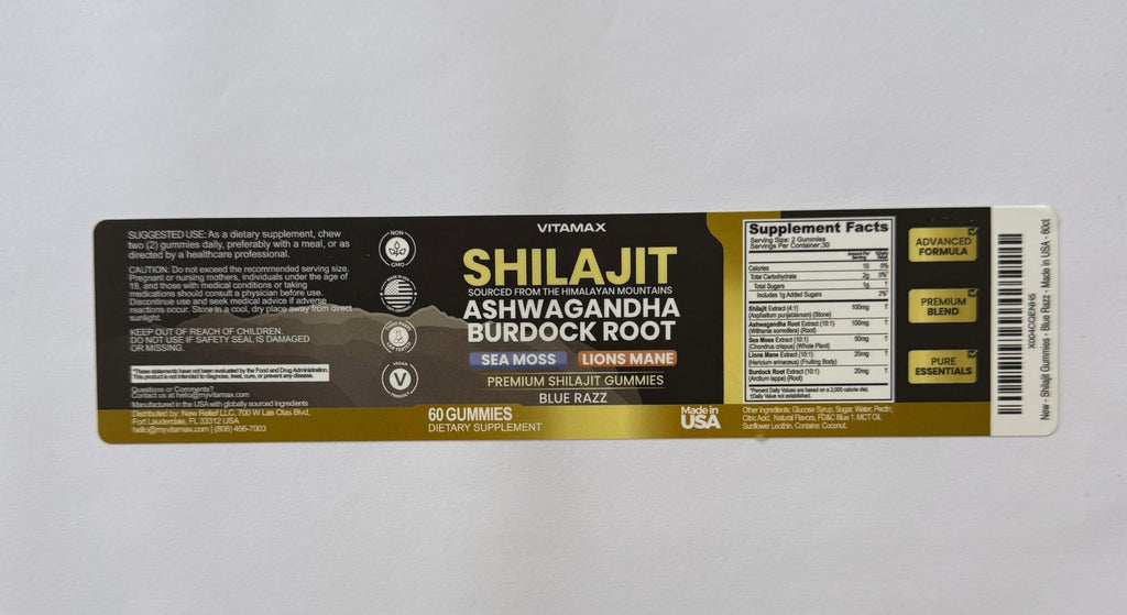 easy to take shilajit gummies