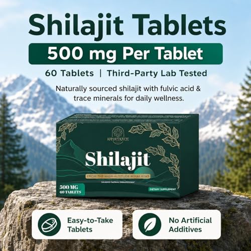 easy-to-take shilajit tablets