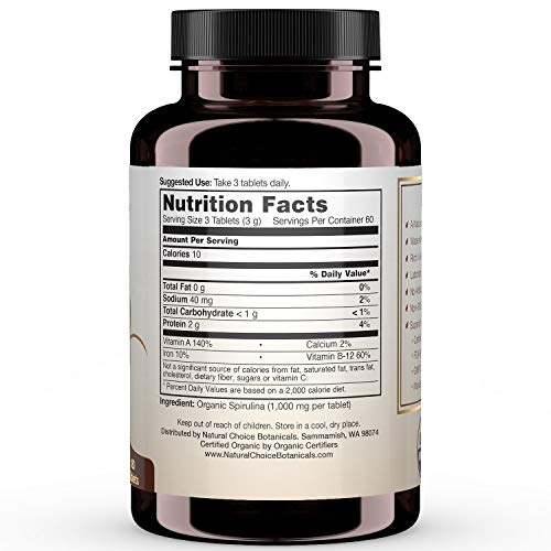 easy-to-take spirulina supplement for vitality