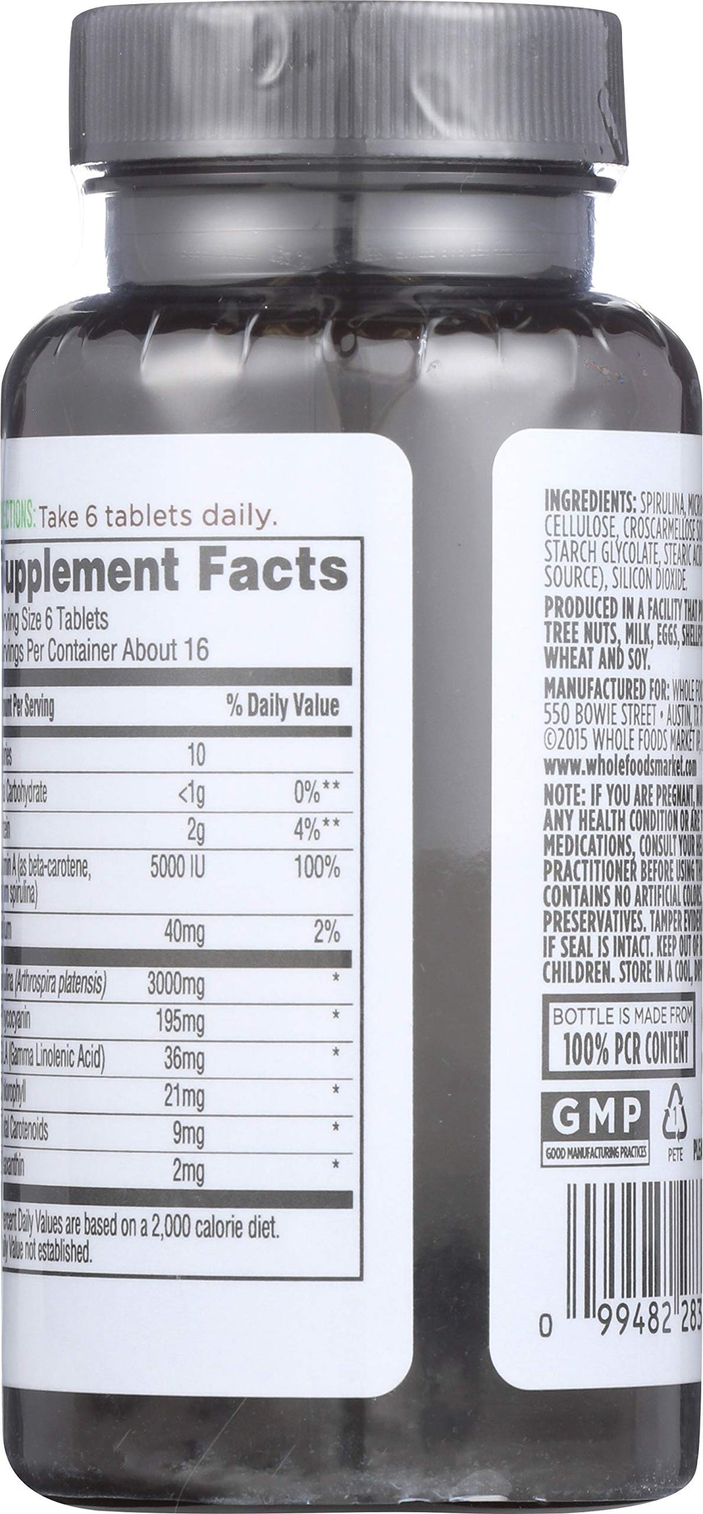 easy-to-take spirulina tablets