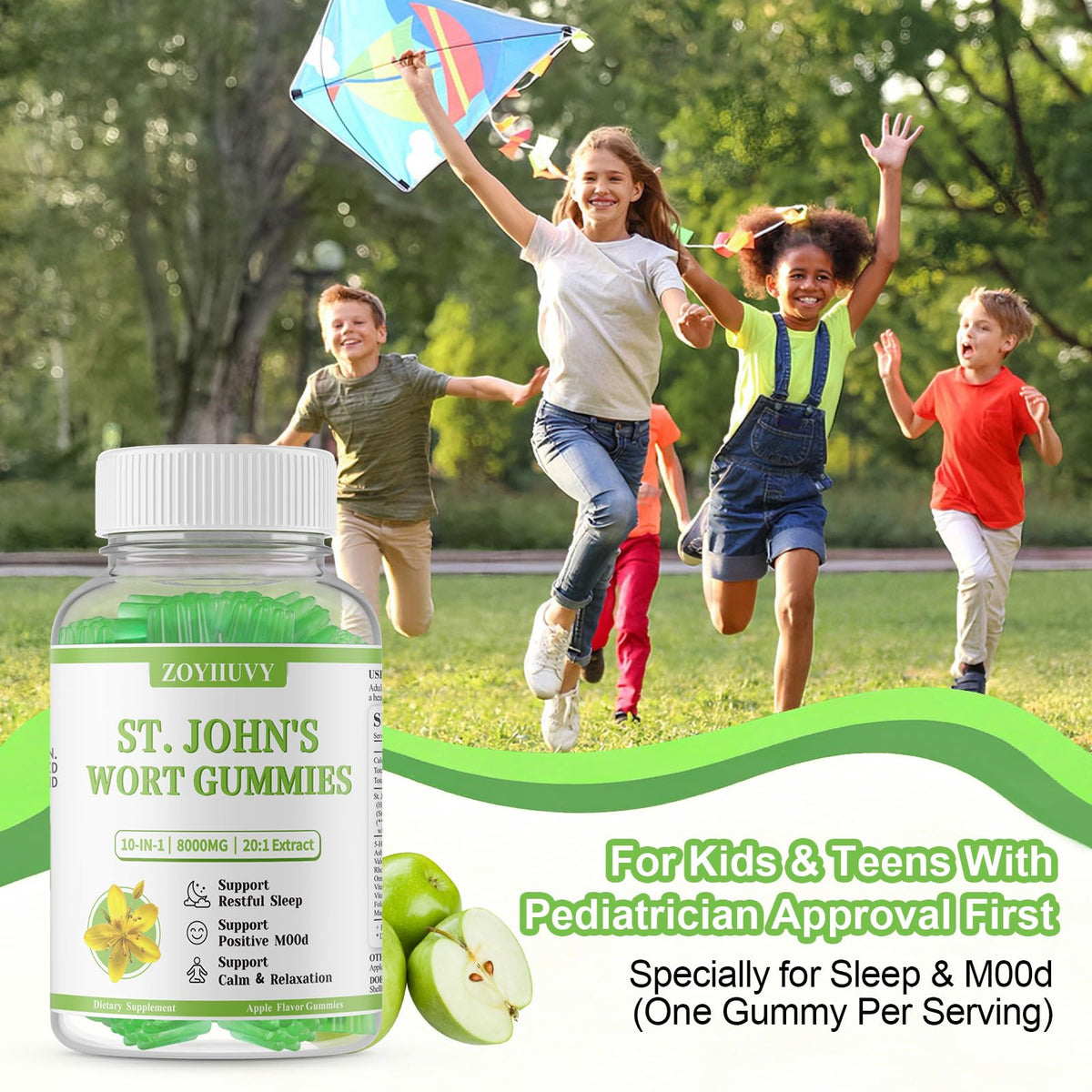 easy-to-take St. John's Wort gummies