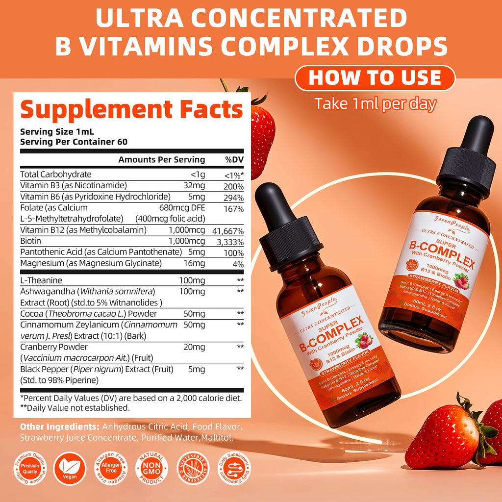 easy-to-take strawberry vitamin B