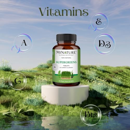 easy-to-take supergreens tablets for health