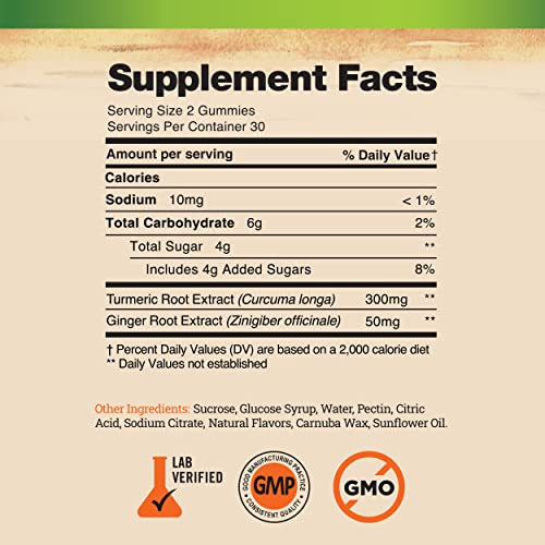 easy-to-take turmeric ginger vitamins