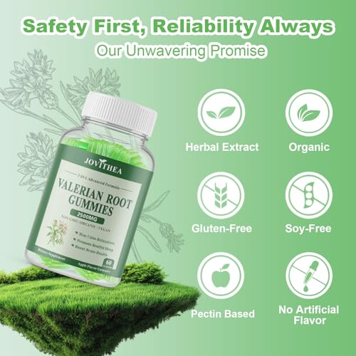 easy-to-take valerian gummies for adults