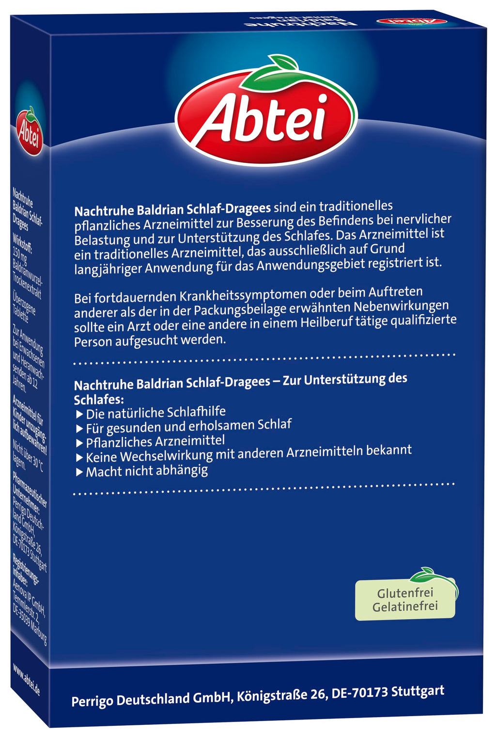 easy-to-take valerian sleep dragees