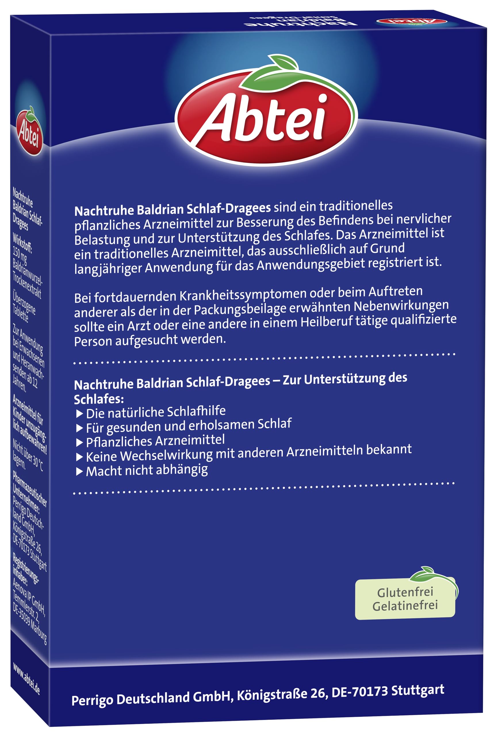 easy-to-take valerian sleep dragees