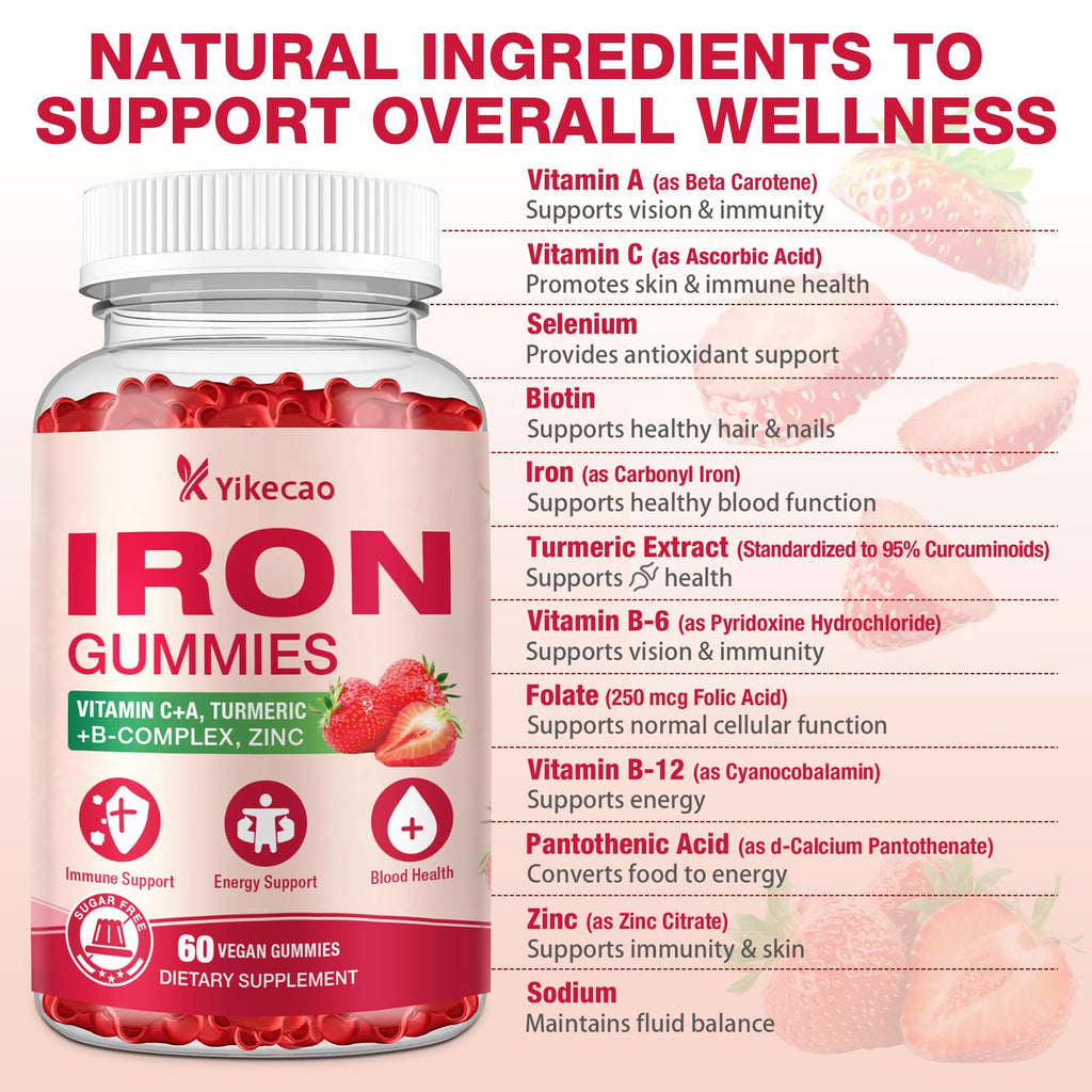easy-to-take vegan iron vitamins