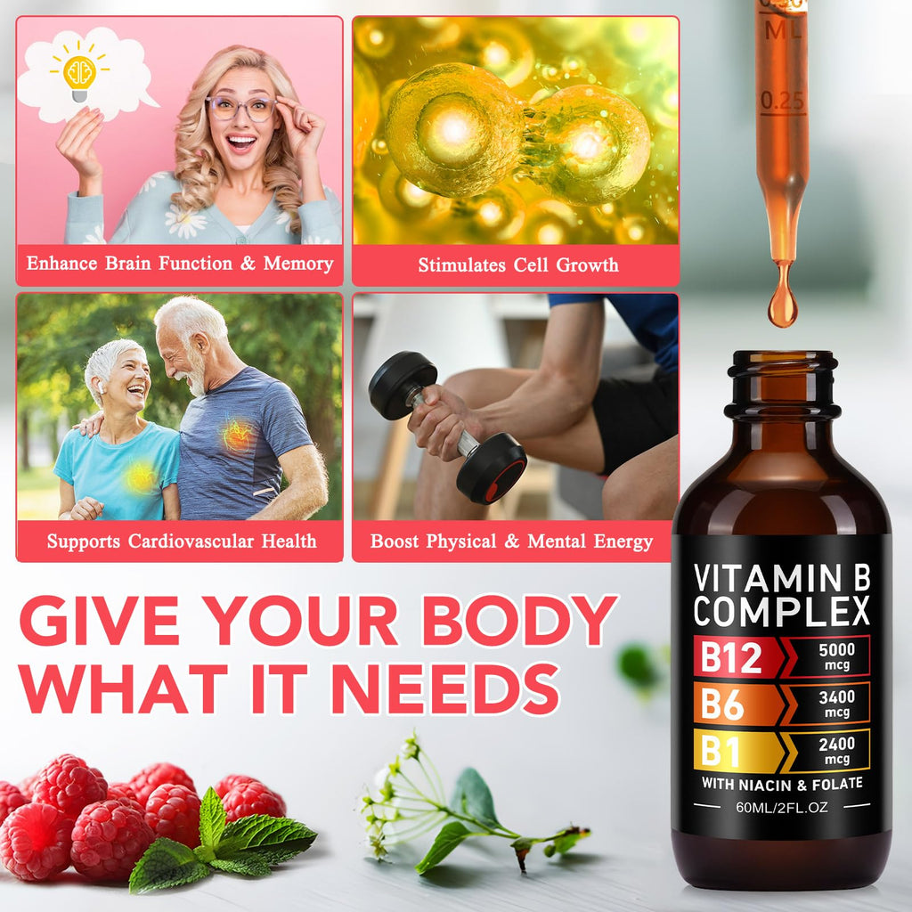 Easy-to-take Vitamin B Complex liquid