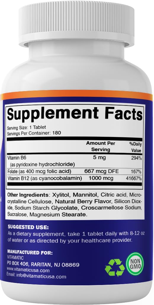 easy to take vitamin b complex tablets