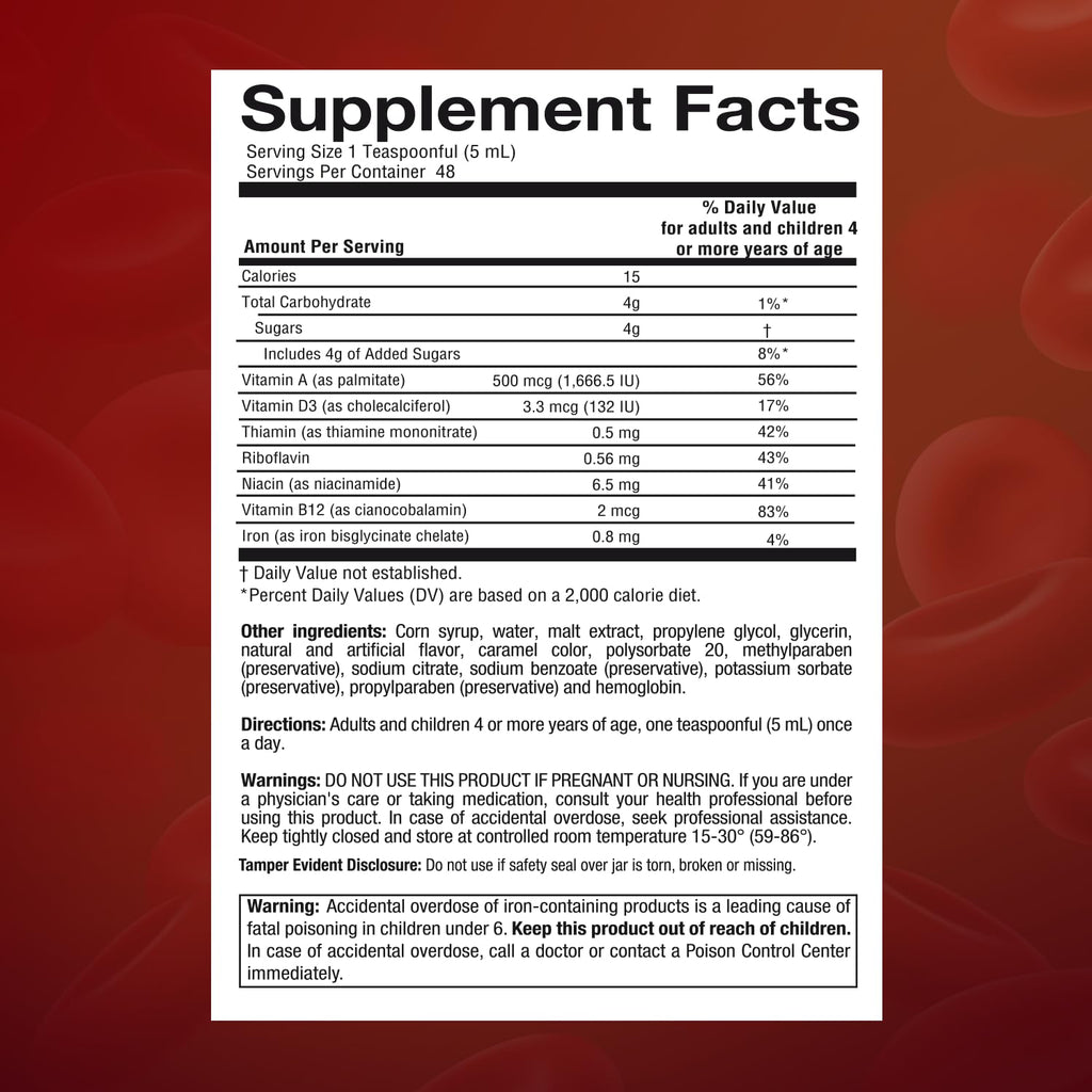 Easy-to-take Vitamin B12 drops