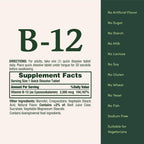 easy to take vitamin B12 tablets