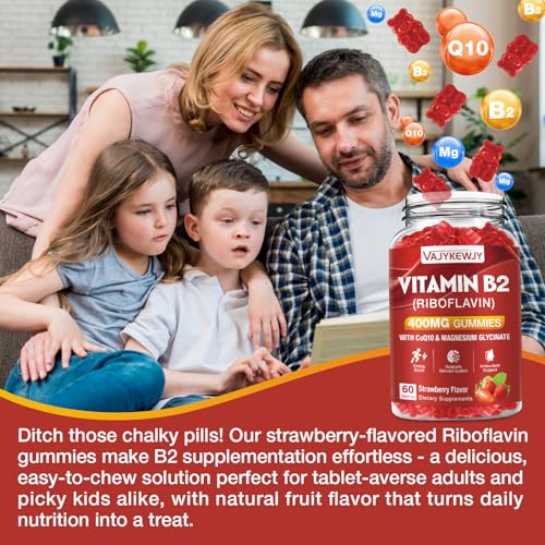Easy-to-take Vitamin B2 gummies