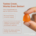 Easy to take Vitamin C gummies