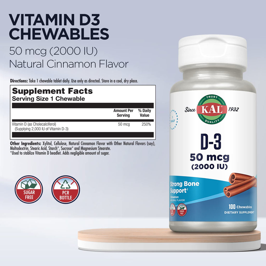 easy to take vitamin D chewables