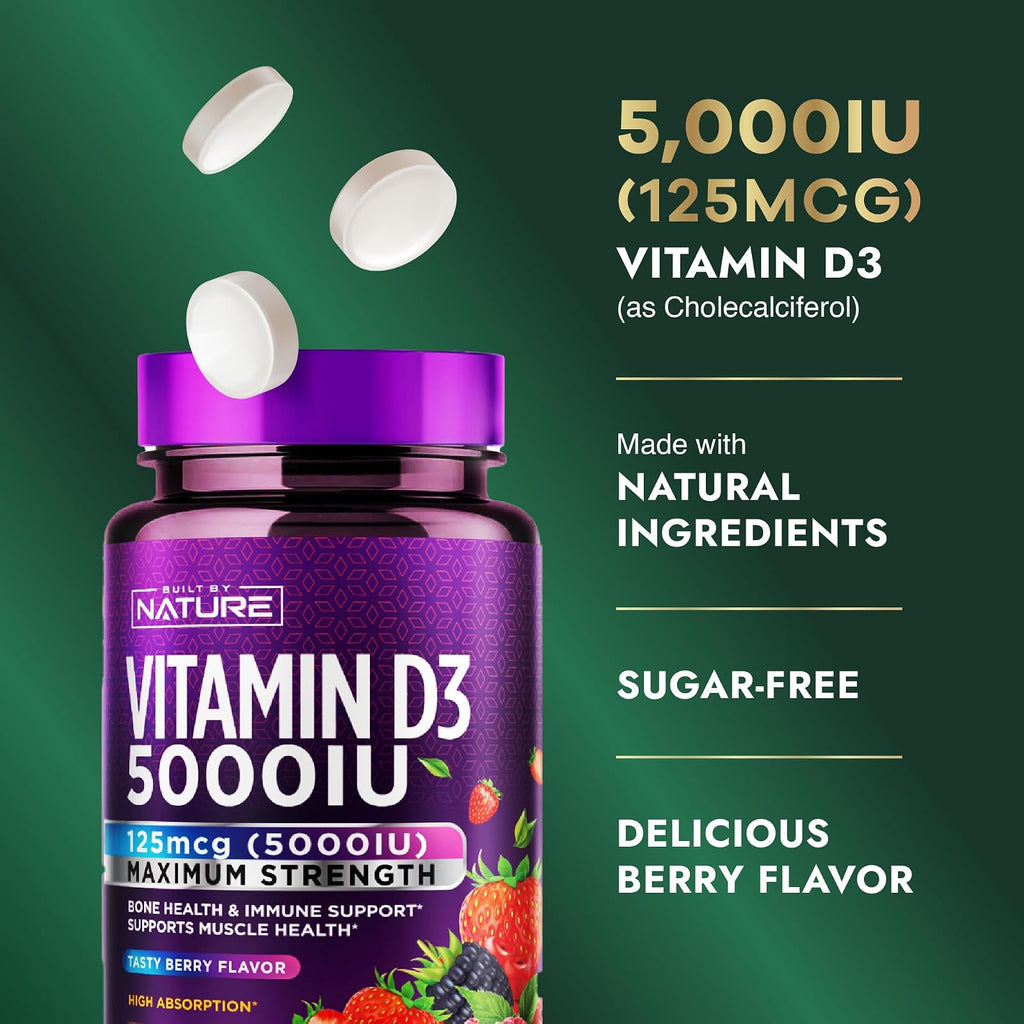 easy to take vitamin d3 chewables