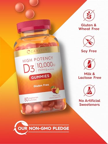 Easy to take Vitamin D3 gummies