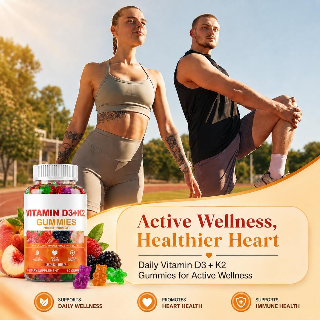 Easy-to-take Vitamin D3 gummies