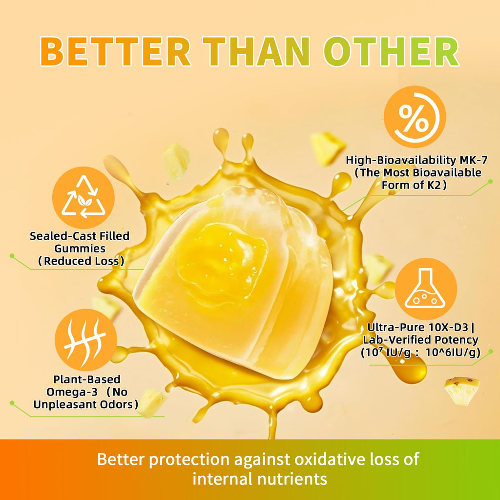 easy to take vitamin D3 gummies