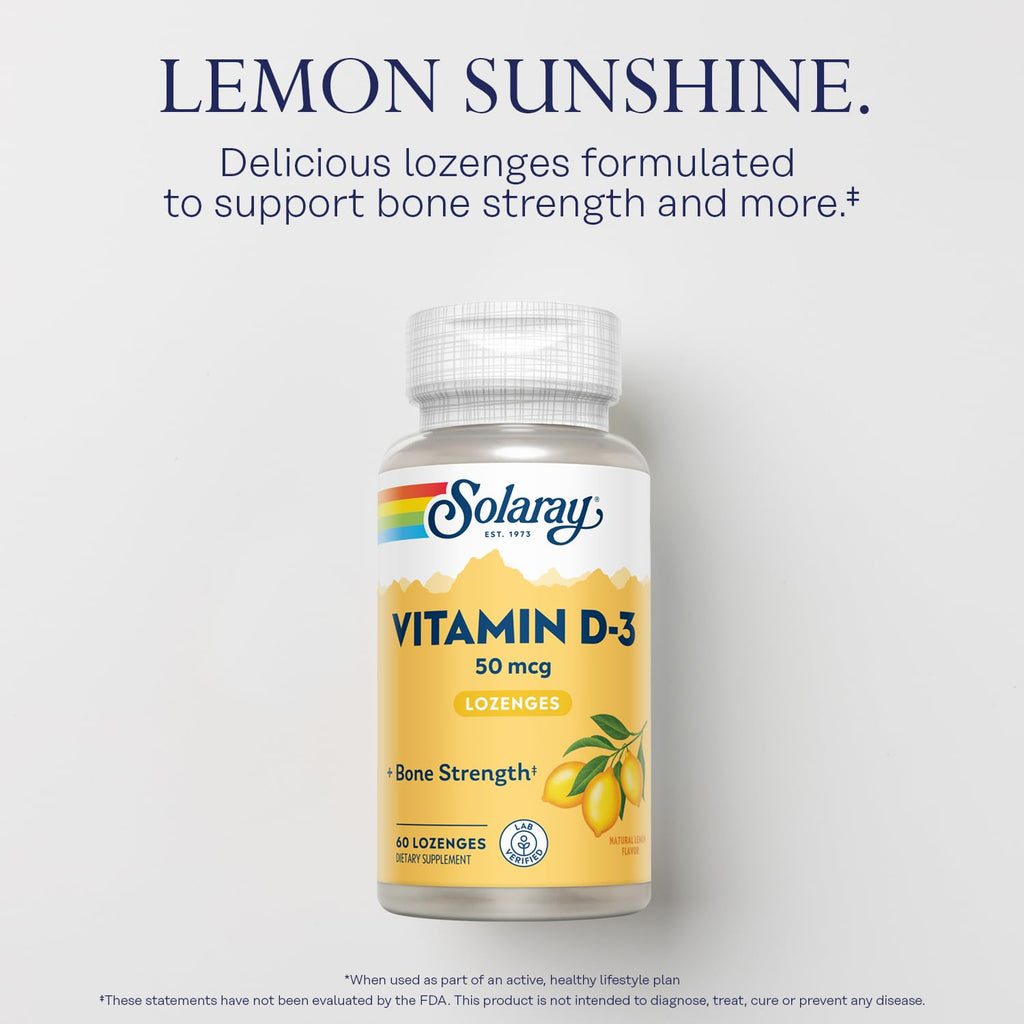 easy-to-take vitamin D3 lozenges