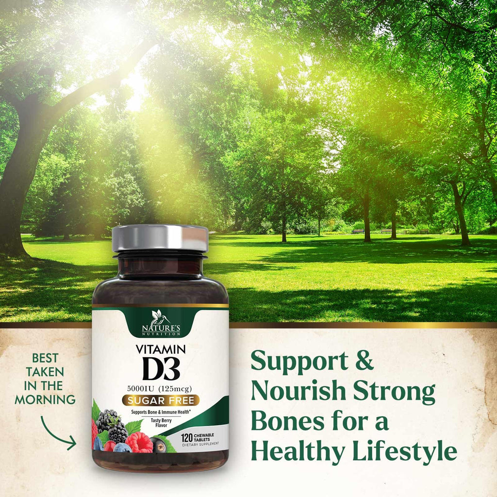 easy to take Vitamin D3 supplements