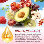 Easy-to-take vitamin E gummy vitamins