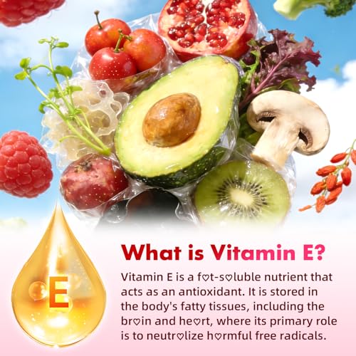 Easy-to-take vitamin E gummy vitamins