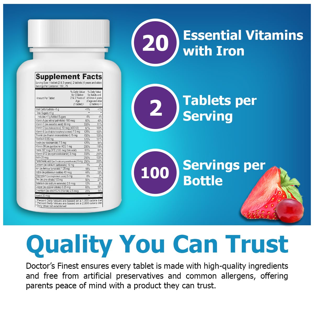 easy-to-take vitamins for growing kids
