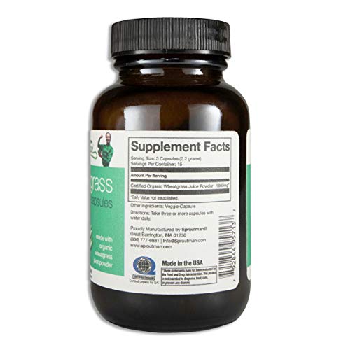 easy-to-take wheatgrass capsules