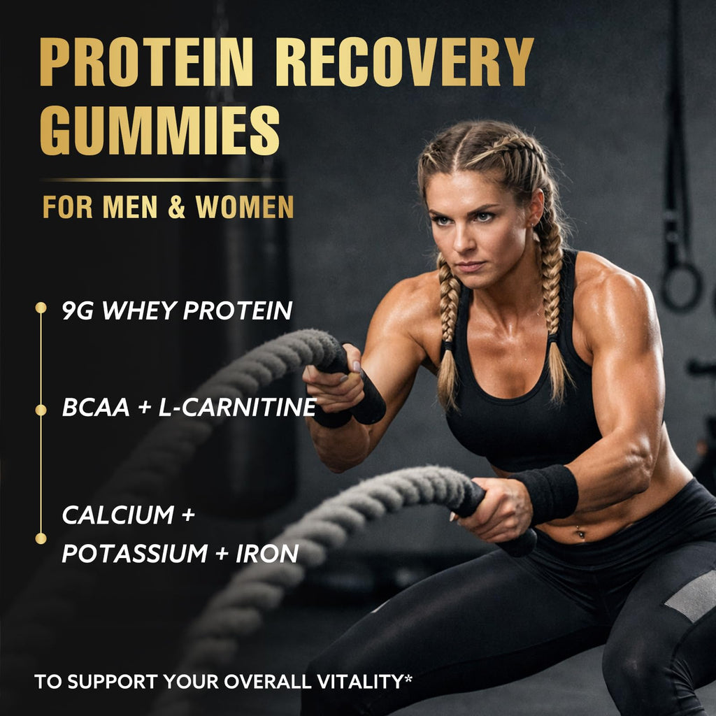 easy-to-take whey protein gummies