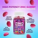easy-to-take zinc gummies for adults