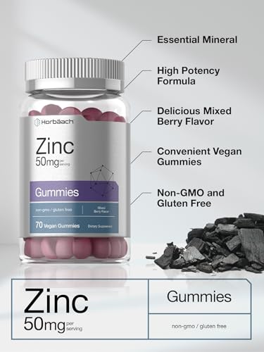 easy-to-take zinc vitamins in gummies