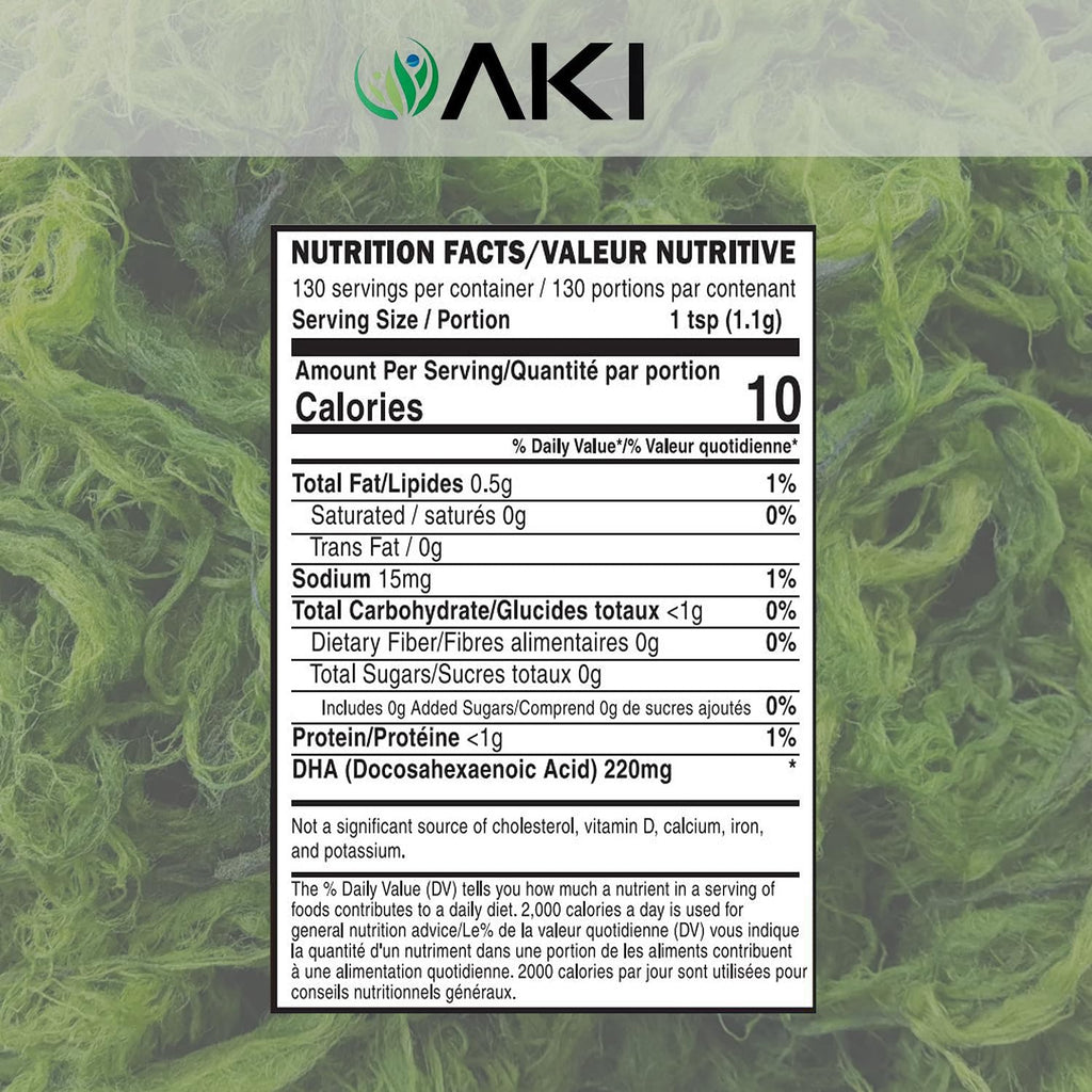 easy-to-use algae powder supplement
