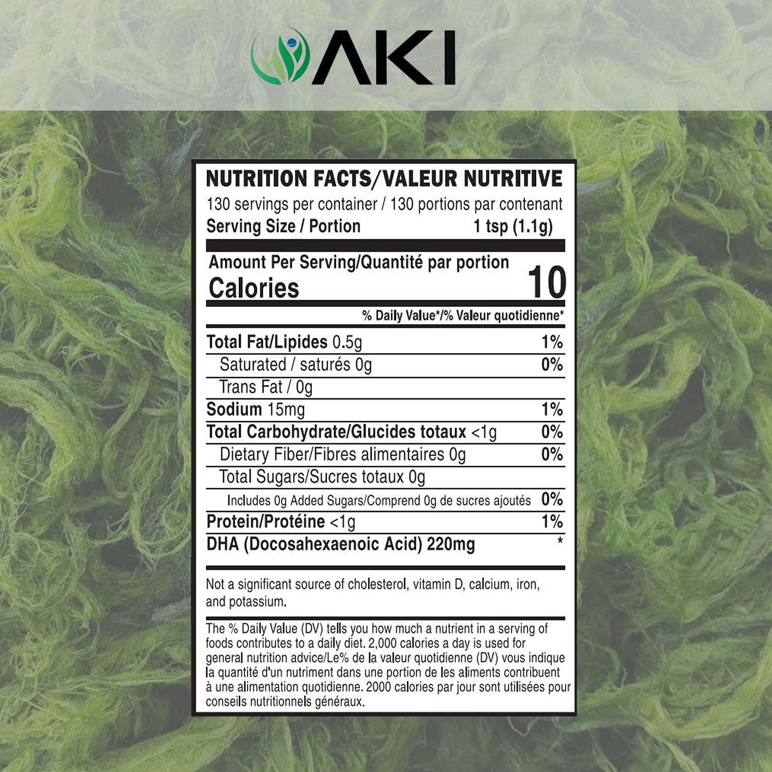 easy-to-use algae powder supplement
