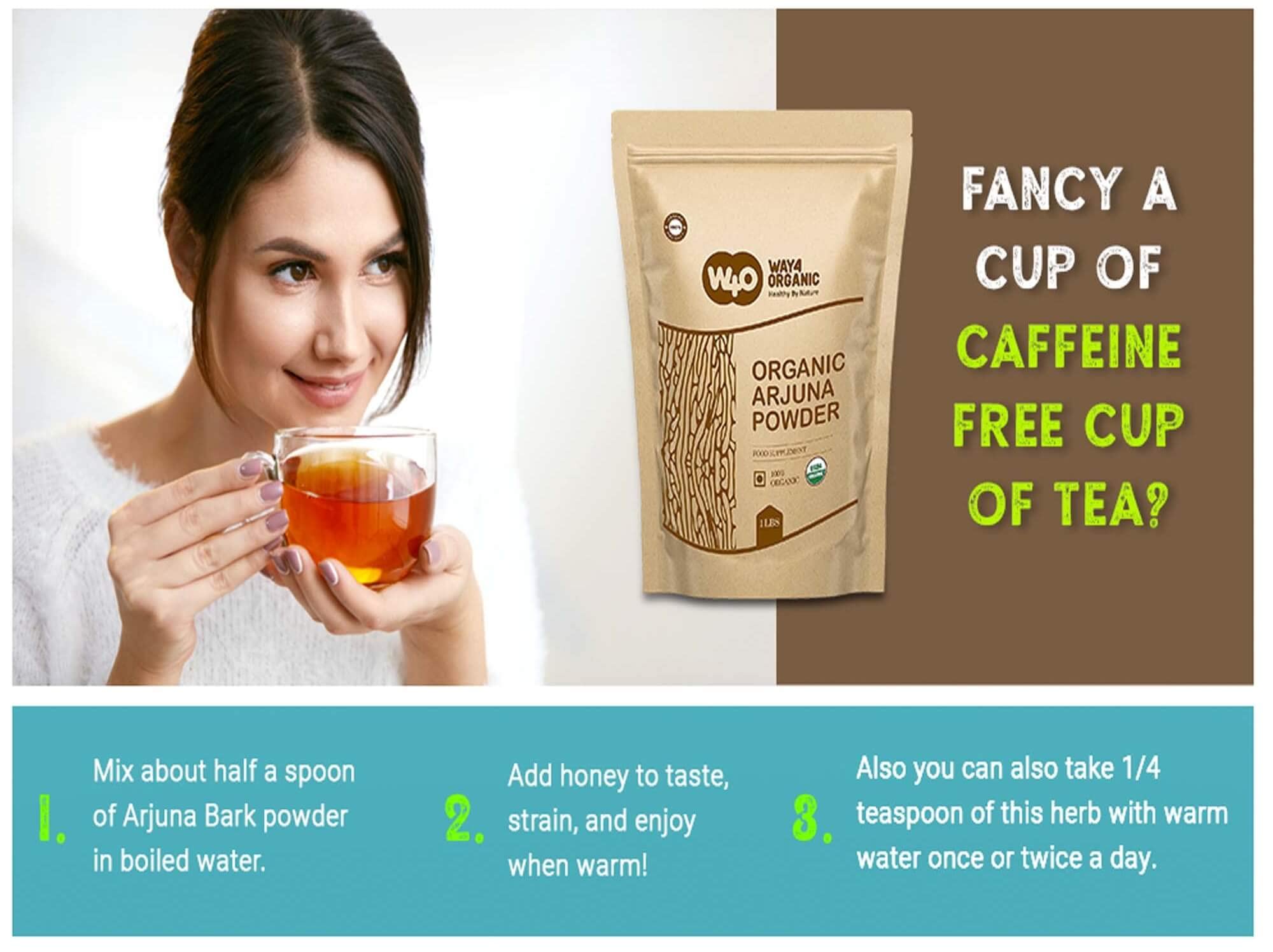 easy-to-use arjuna powder