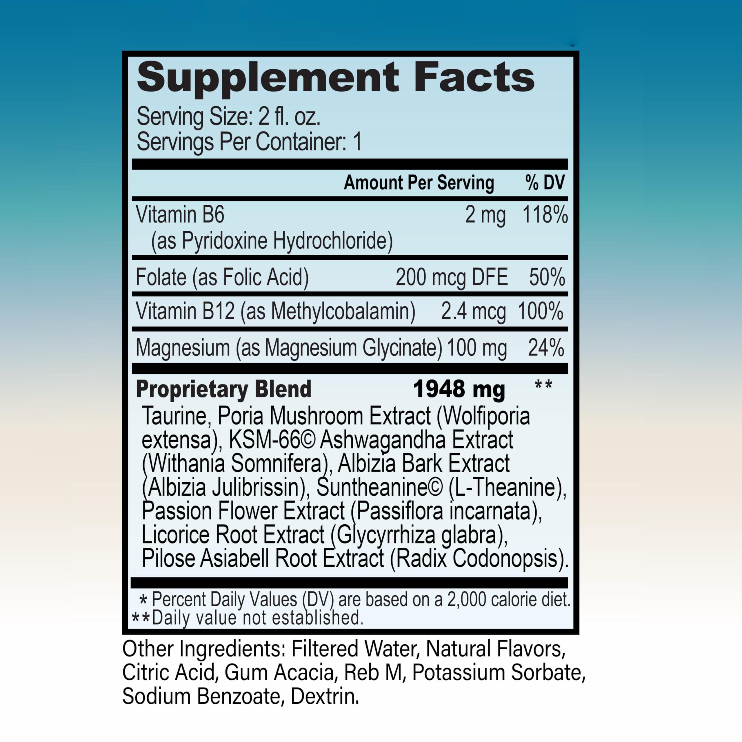 Easy-to-use ashwagandha liquid supplement