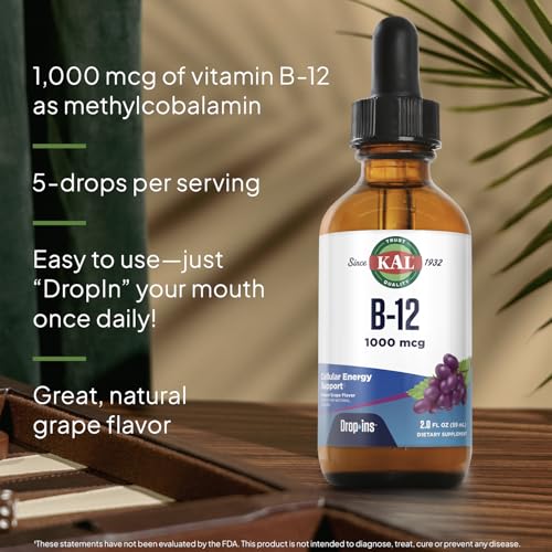 easy to use B12 liquid drops