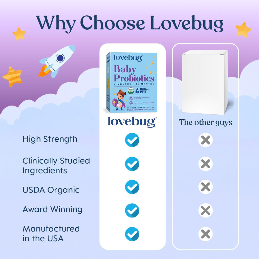 easy to use baby probiotic packets