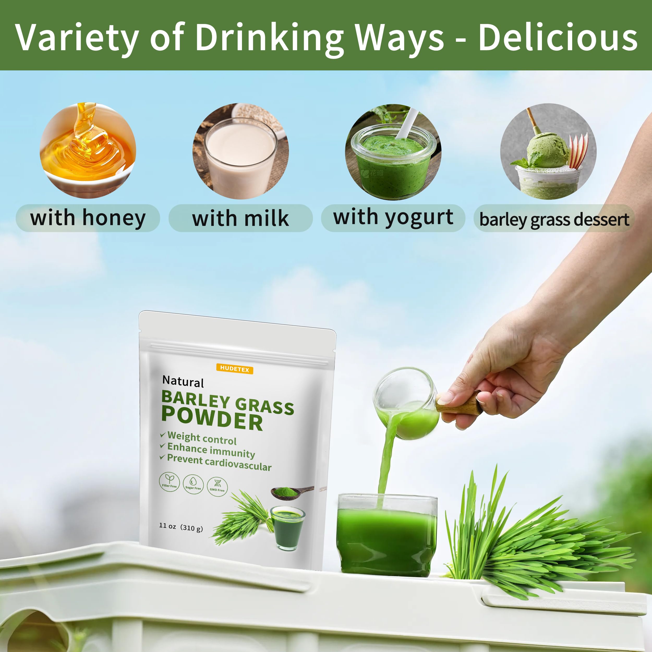 easy-to-use barley grass supplement