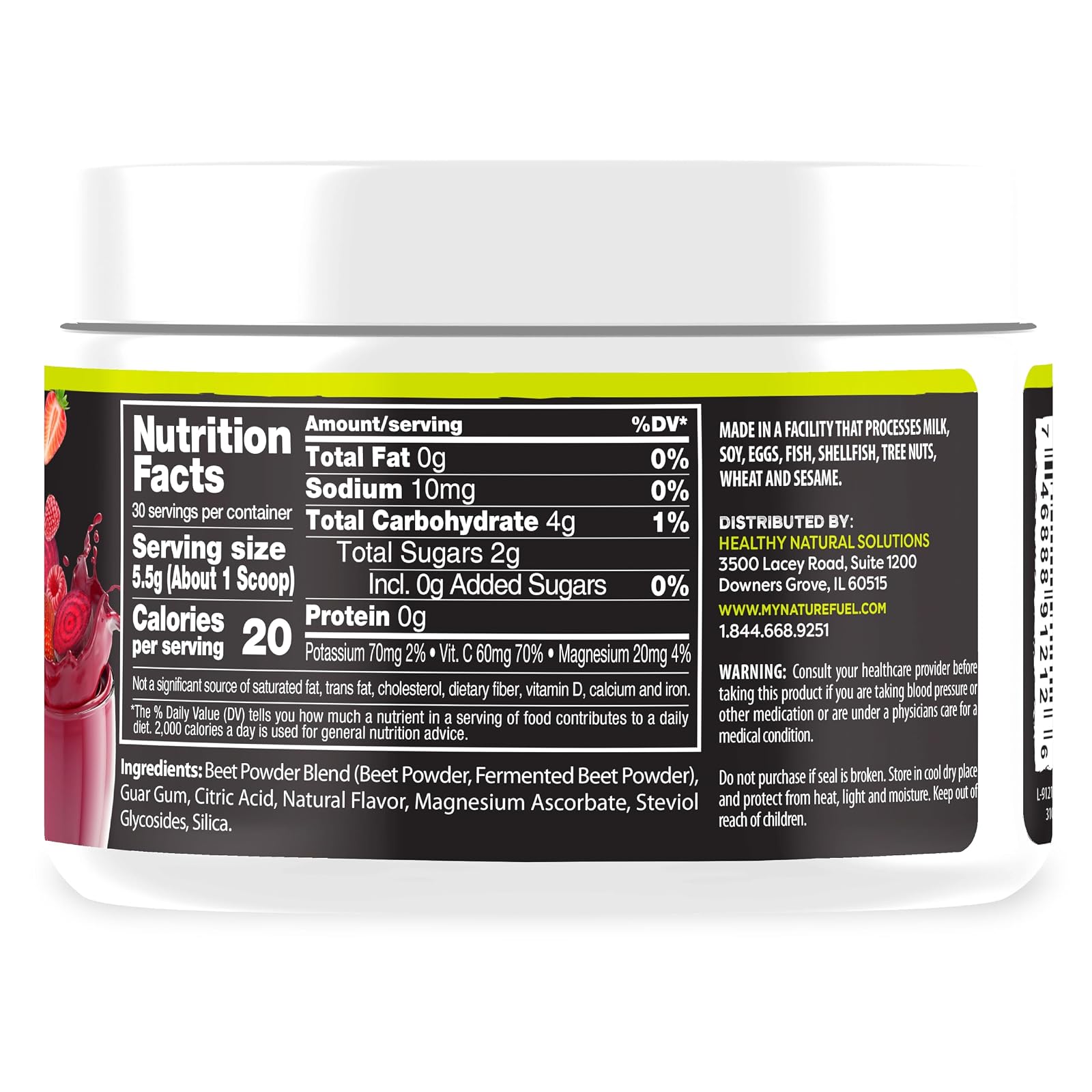 easy-to-use beet juice powder