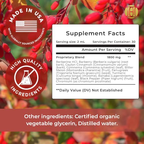 easy-to-use berberine liquid formula