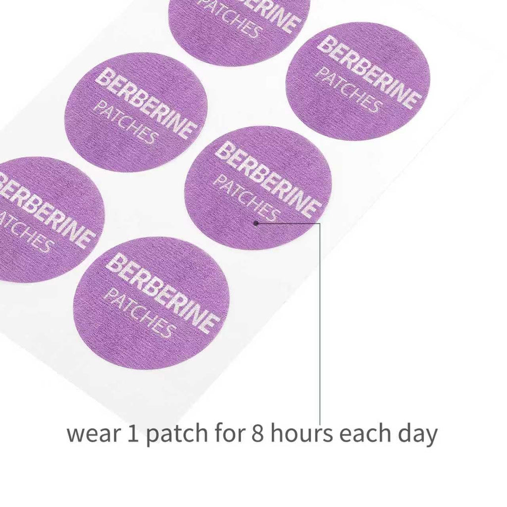 Easy to use Berberine patches