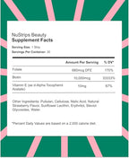 easy-to-use biotin beauty strips