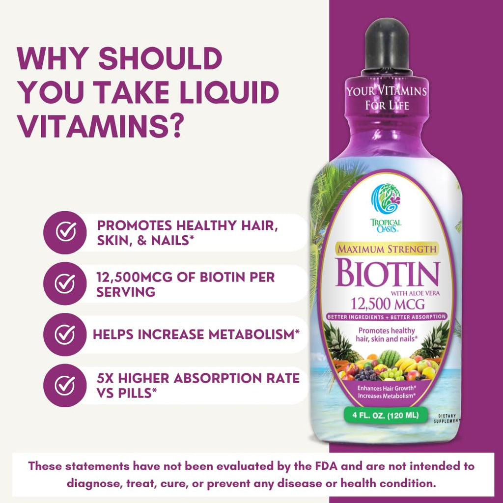 easy to use biotin drops