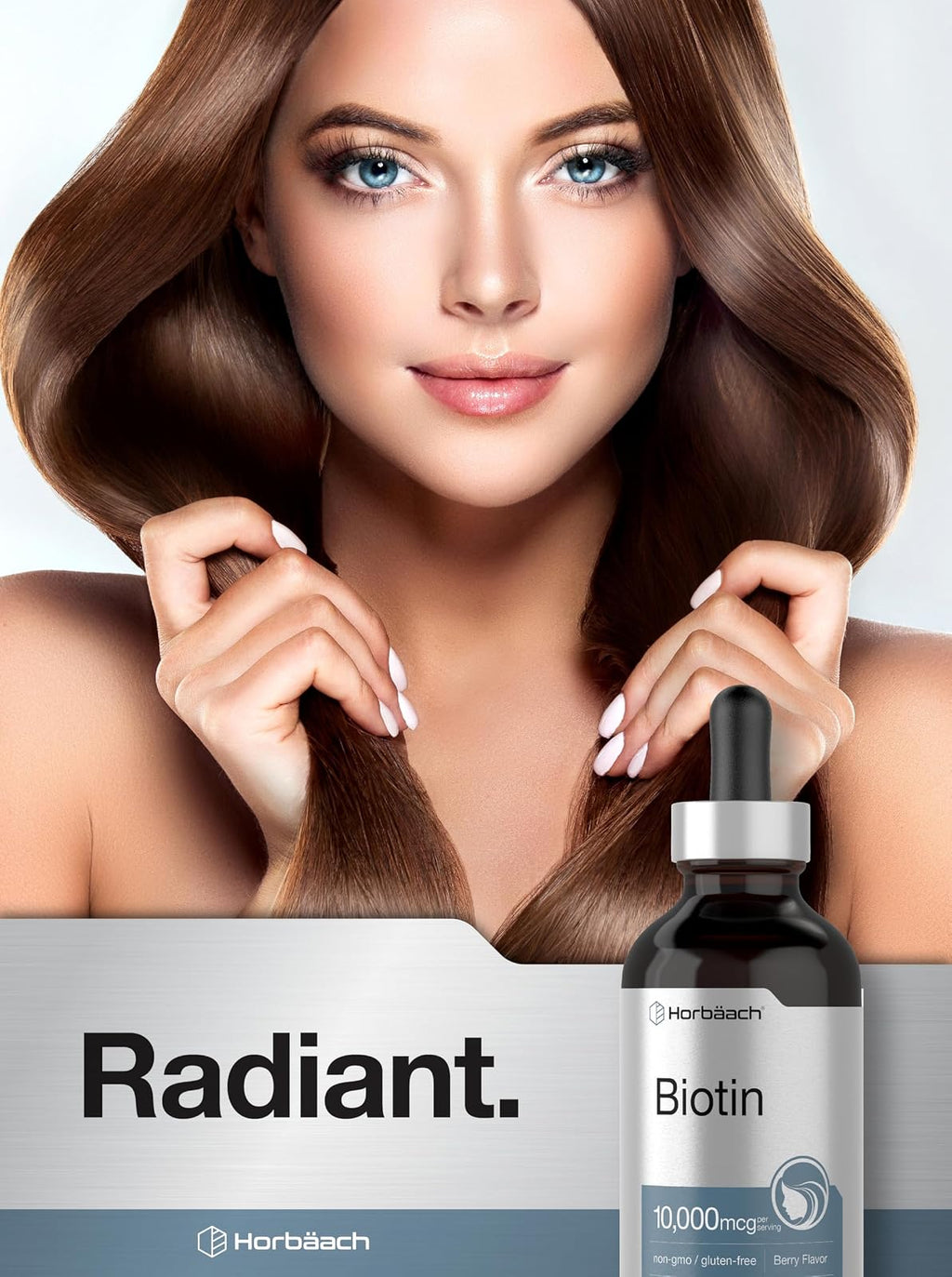Easy-to-use biotin liquid supplement