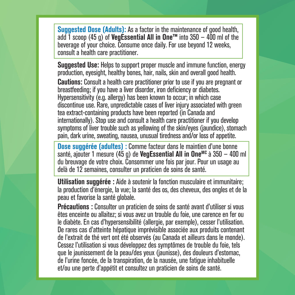 easy-to-use blended vitamin supplement powder