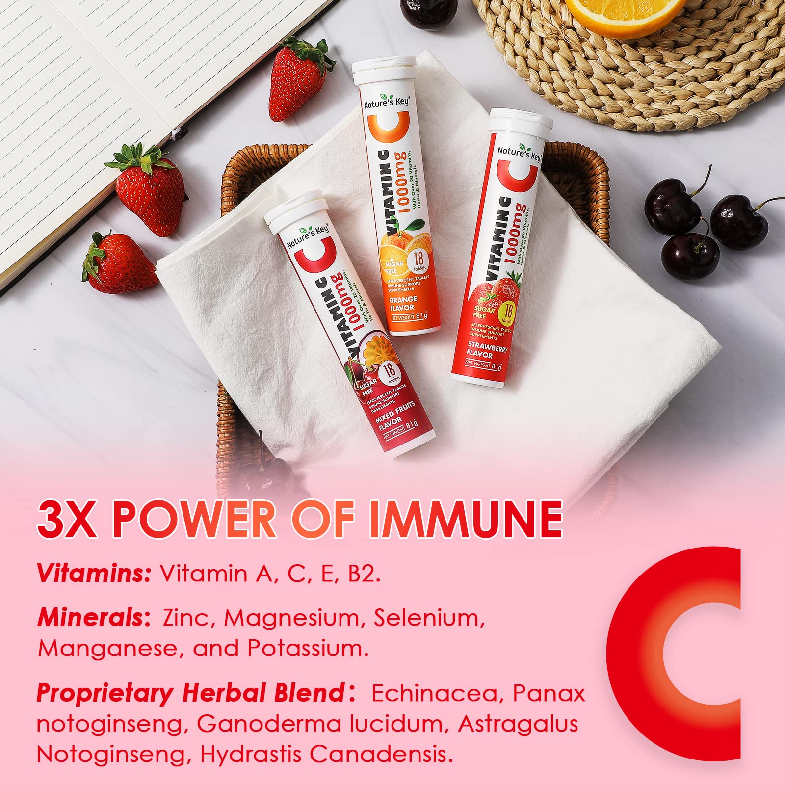 easy to use blended vitamin supplements